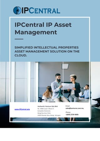 IPCentral Solution Profile | PDF | Cloud Computing | Internet