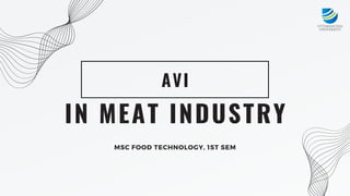 Automated Vision Inspection in Meat Industry | PDF
