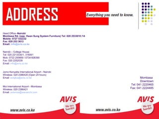 Avis Car rental Company Launched | PPT