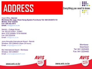Avis Car rental Company Launched | PPT
