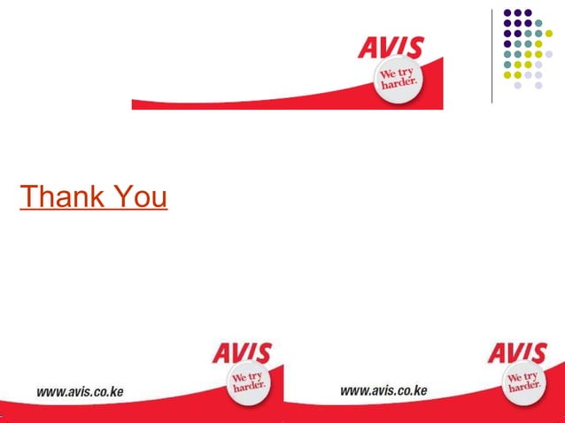 Avis Car rental Company Launched | PPT