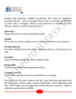 Avis company profile | DOCX