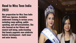 Miss Teen India Winner 2023 Avishikta Dey | PDF