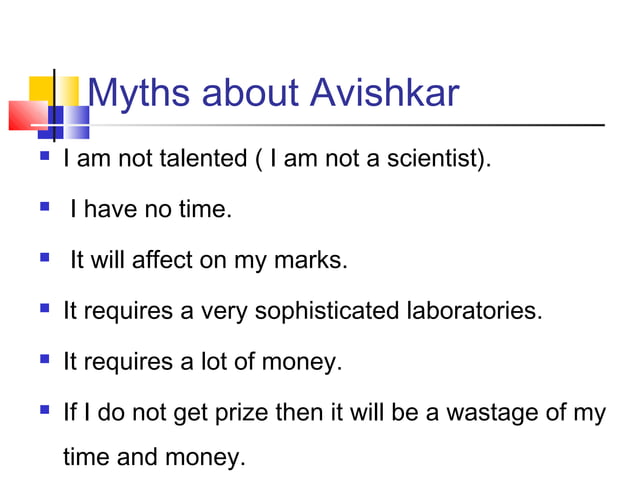 Innovative-Avishkar projects | PPT
