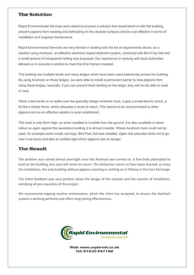 Avishock case-study | PDF | Environmental Services Industry | Industries