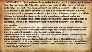 Avisikta Chakraborty^J 135^J Sedition.pptx