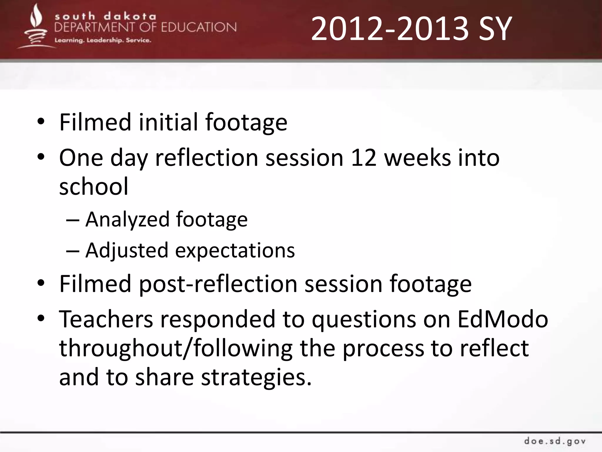 A vision of science education in sd shaw | PPT