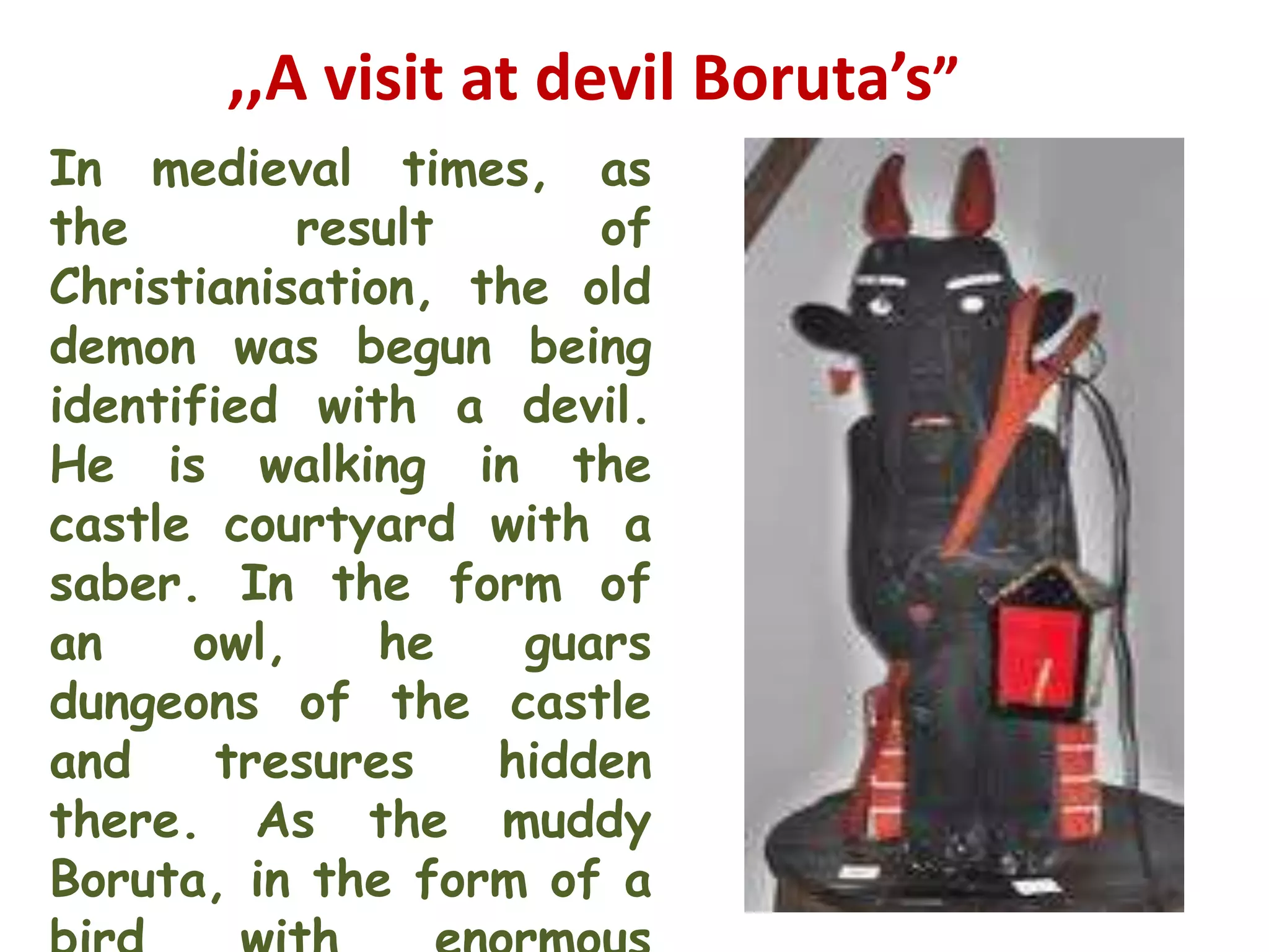A visit at Devil Boruta's | PPT