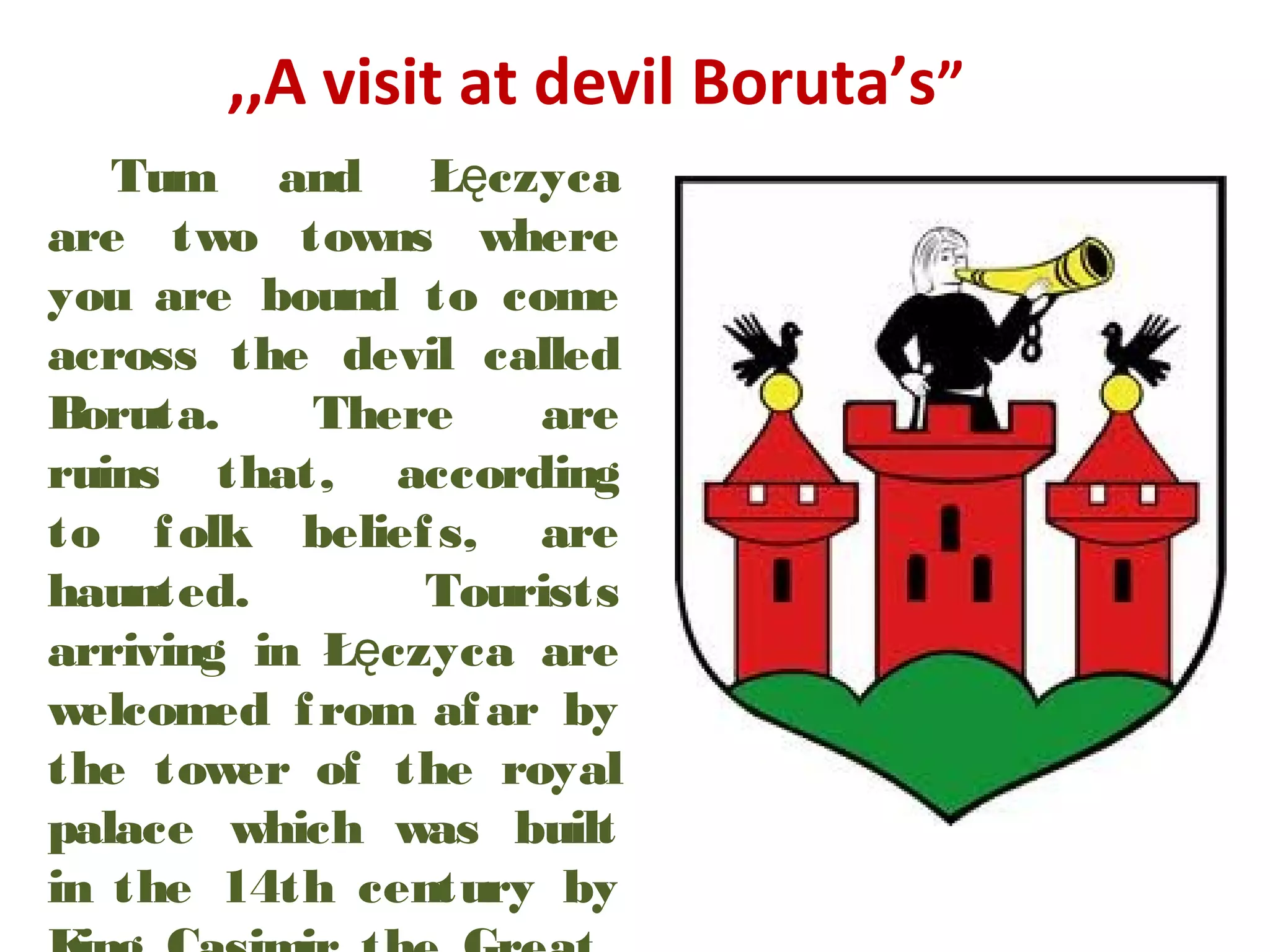 A visit at devil boruta's | PPT