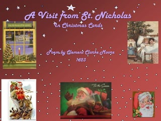 A Visit From St Nicholas - In Christmas Cards | PPTX