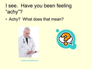 A visit to the doctor | PPTX