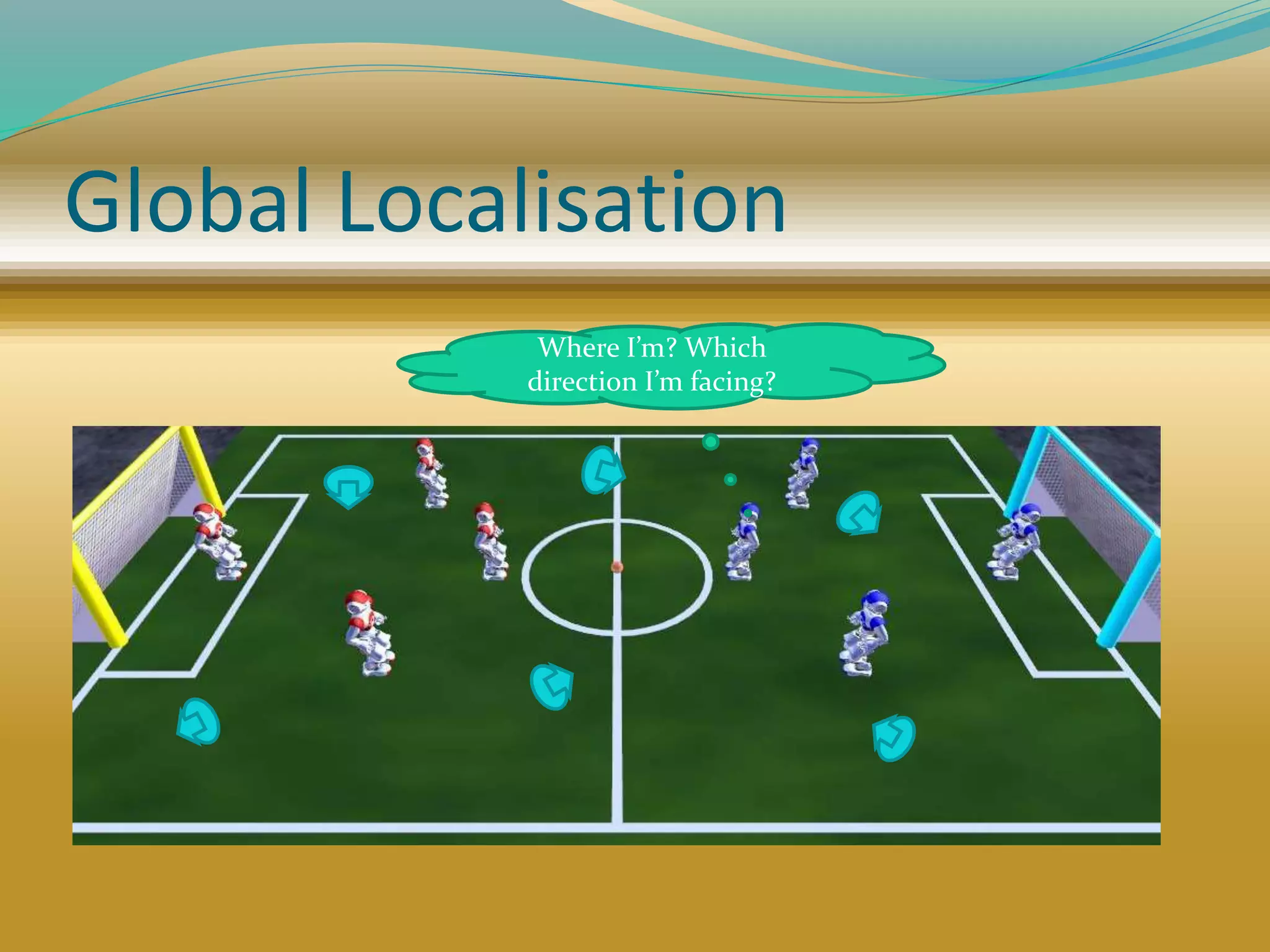 A visual compass for robot soccer | PPTX