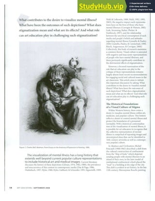 A Visual Culture of Stigma Critically Examining Representations of ...