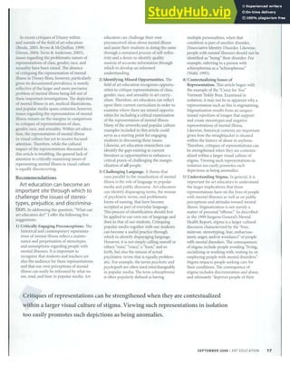 A Visual Culture of Stigma Critically Examining Representations of ...