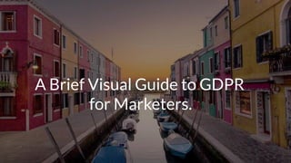 A Visual Guide to GDPR for Marketers | PPT