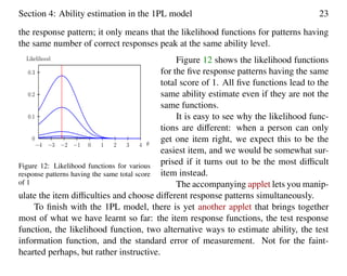 A visual guide to item response theory | PDF
