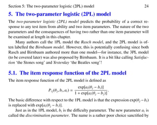 A visual guide to item response theory | PDF