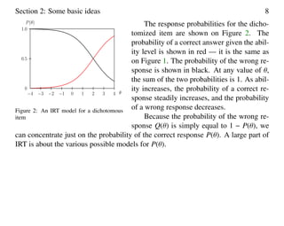 A visual guide to item response theory | PDF