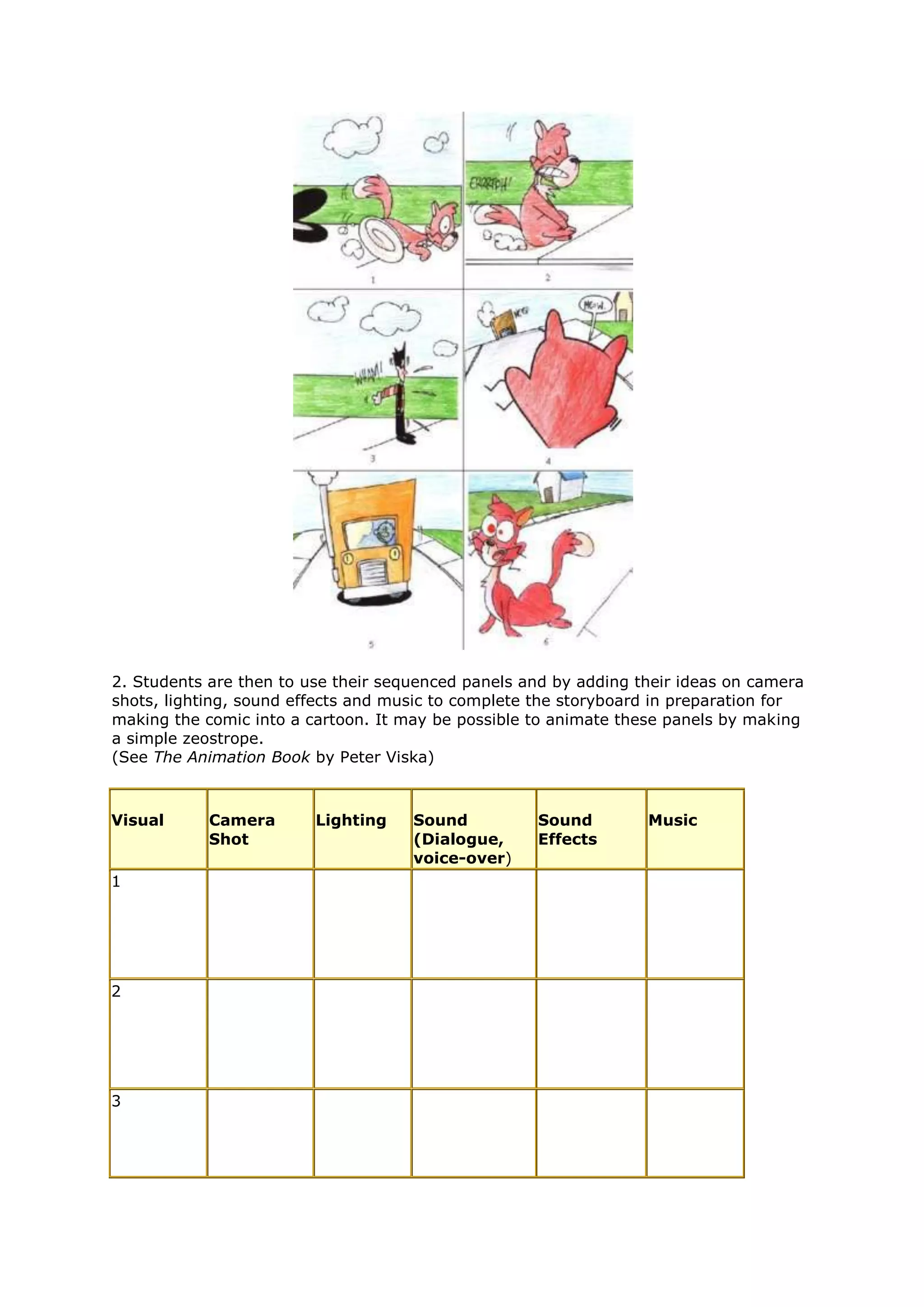 A visual literacy unit for students in years 7 and 8 | DOCX