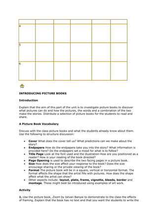 A visual literacy unit for students in years 7 and 8 | DOCX