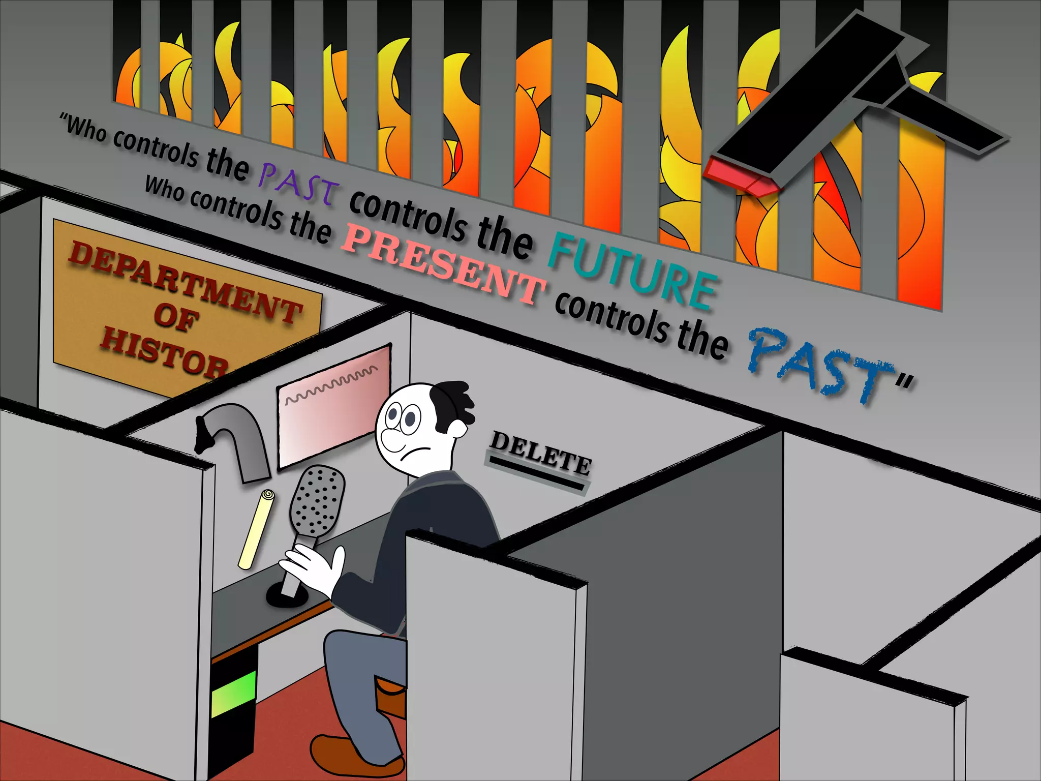 A Visual Retelling of 1984 | PPT