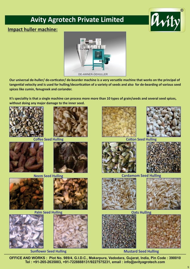 Avity complete company profile and product range | PDF