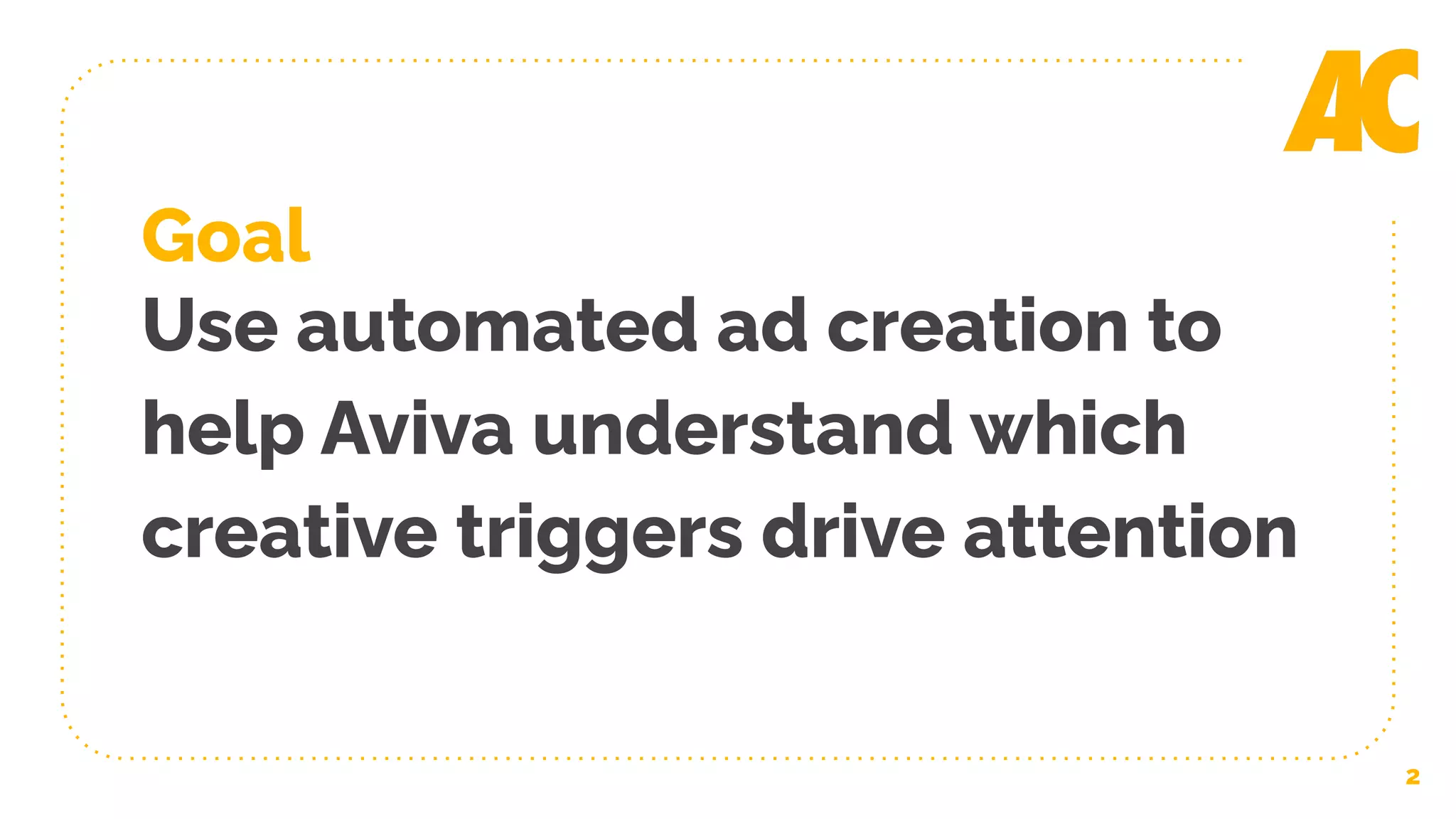 Aviva x Automated Creative Case Study | PDF
