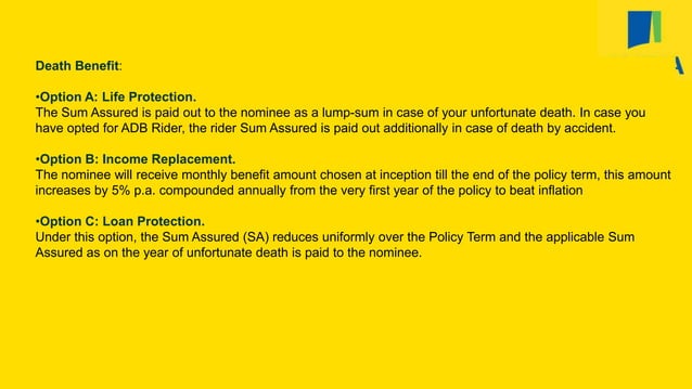 Aviva life shield platinum | PPT