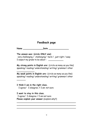 Dialogue, Reflection and Feedback are Three Simple Words | PDF