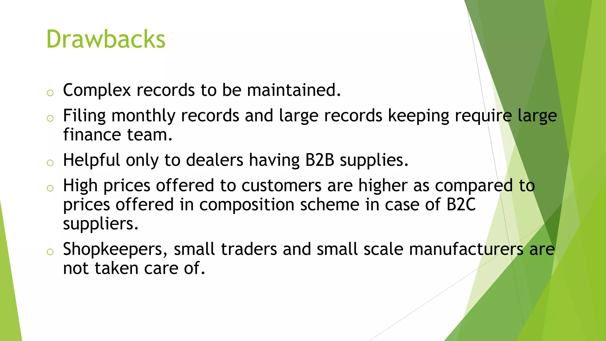 Composition scheme under GST | PPTX
