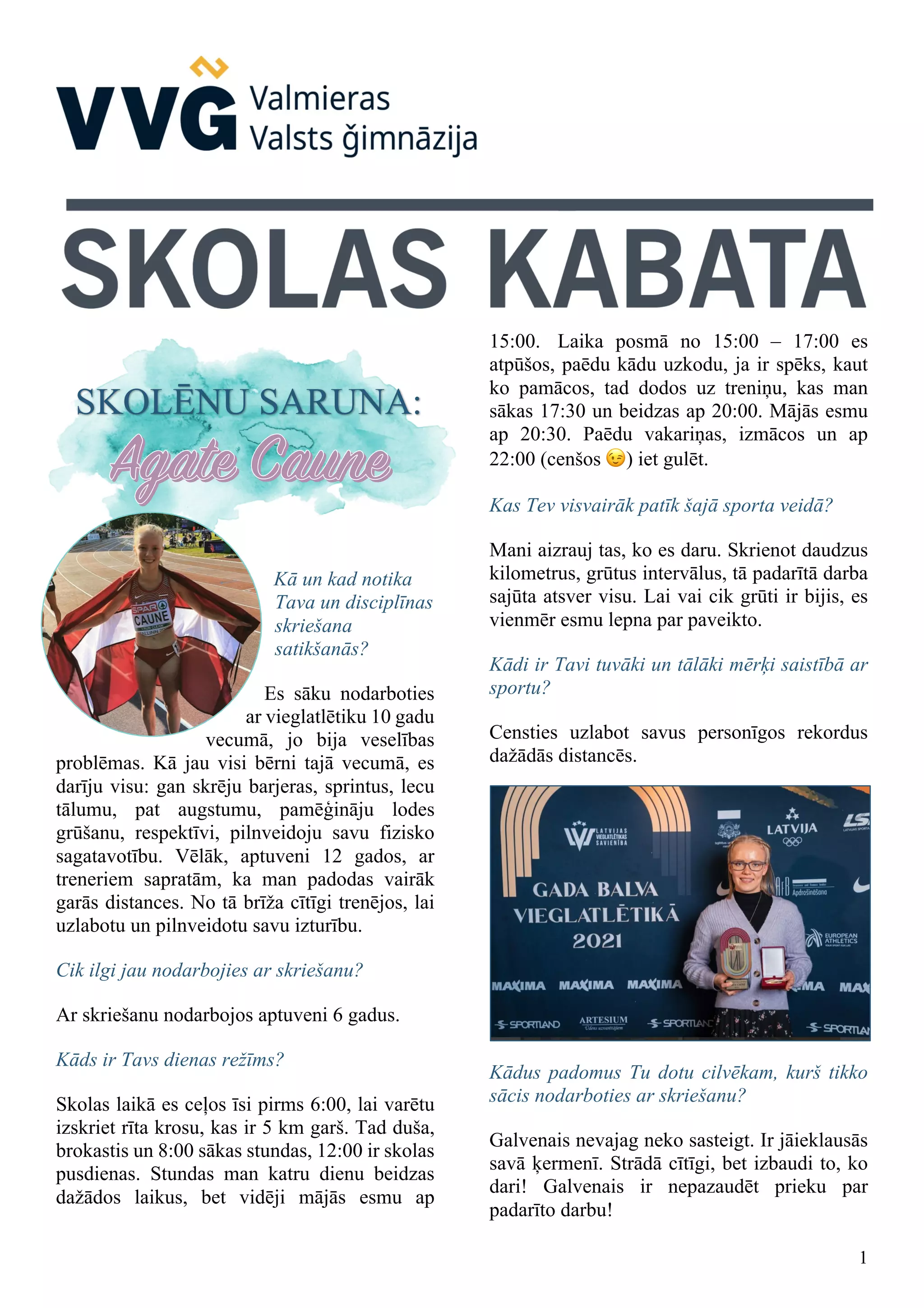 Skolas kabata 2023.g. marts | PDF