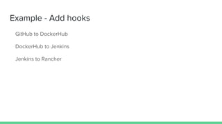 Rancher 快速打造叢集的解決方案 | PPTX | Computing | Technology & Computing