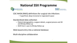 The power of information: Achieving a national infection management ...