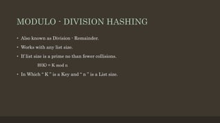 Avl tree-hash-table | PPTX