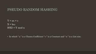 Avl tree-hash-table | PPTX