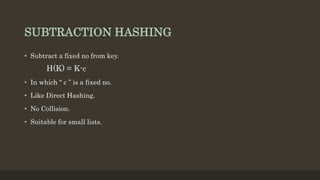 Avl tree-hash-table | PPTX