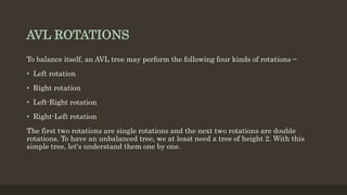 Avl tree-hash-table | PPTX