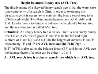 Avl tree | PPT