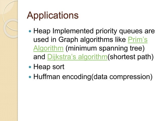 Heap types & Trees | PPT