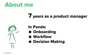 Improving Decision Making Process in PandaDoc | PPTX