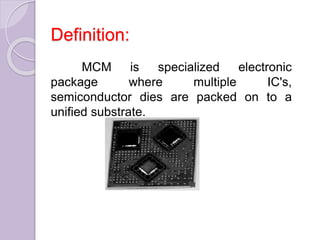Multi chip module | PPTX