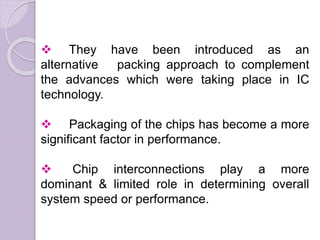 Multi chip module | PPTX