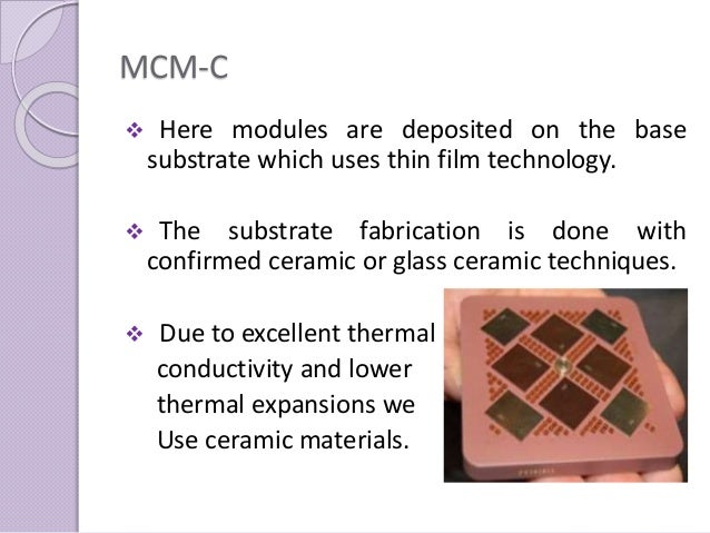 Images of Multi-Chip Module - JapaneseClass.jp