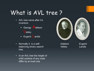 Avl tree | PPT