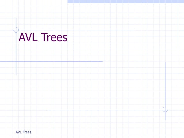AVL Tree.ppt | Programming Languages | Computing