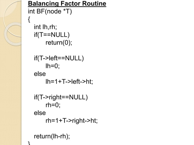 Data Structures Trees And Graphs Avl Treepptx Programming Languages Computing