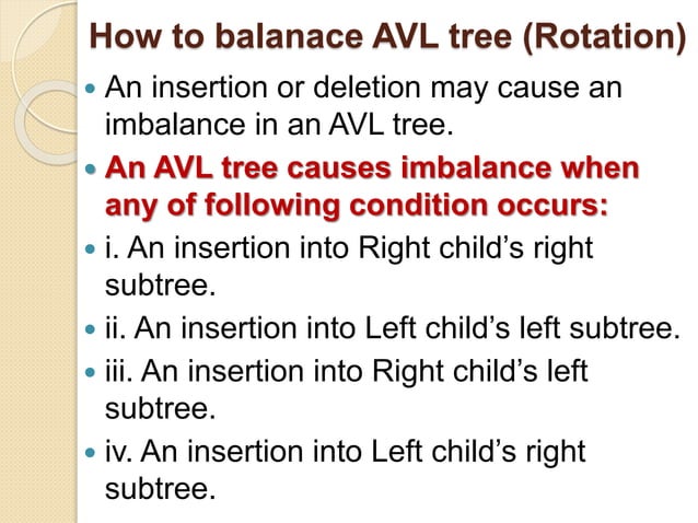 Data structures trees and graphs - AVL tree.pptx | Programming Languages | Computing