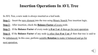 AVL Tree in Data Structure | PPTX