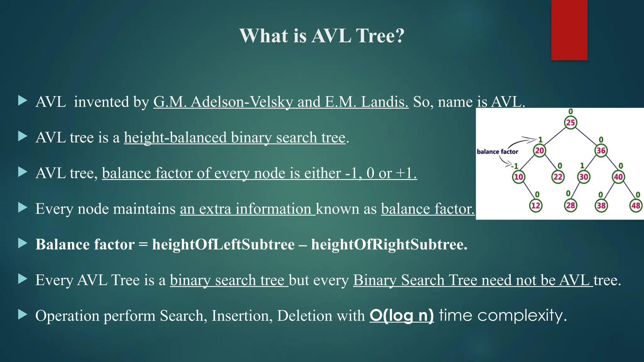 Introduction to AVL Tree, Different kinds of rotations and insertion ...