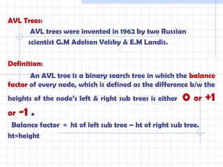Avl trees | PPT